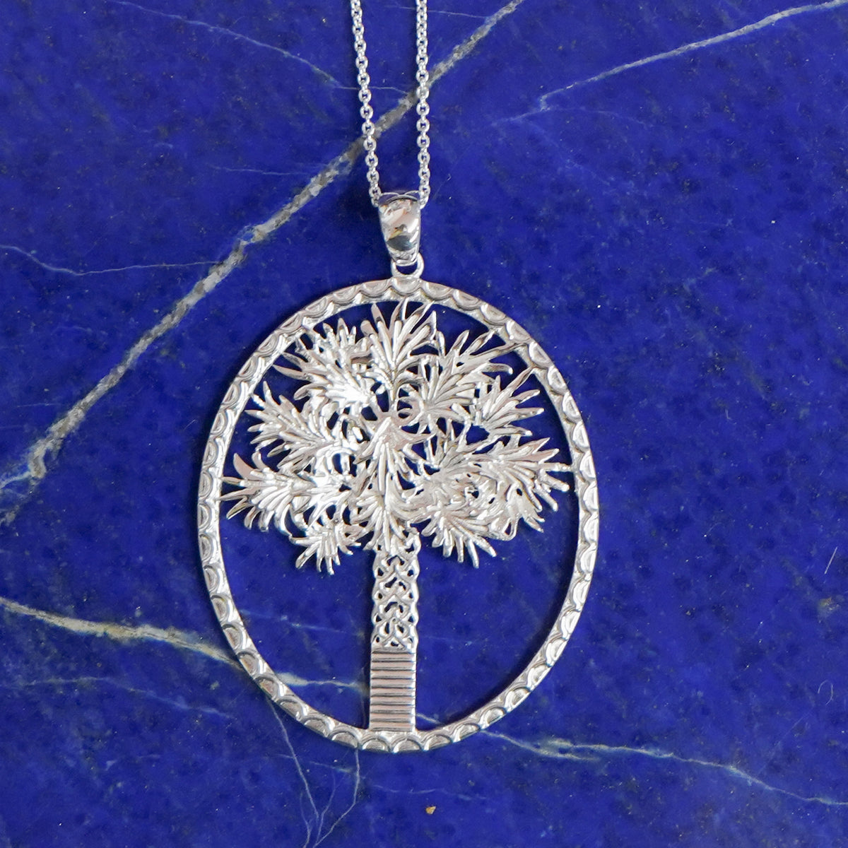 Large Palmetto Tree Necklace - Sample – Beyond the Gate™