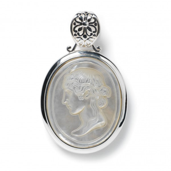 Mother of Pearl Ceres Intaglio – Southern Gates® Jewelry